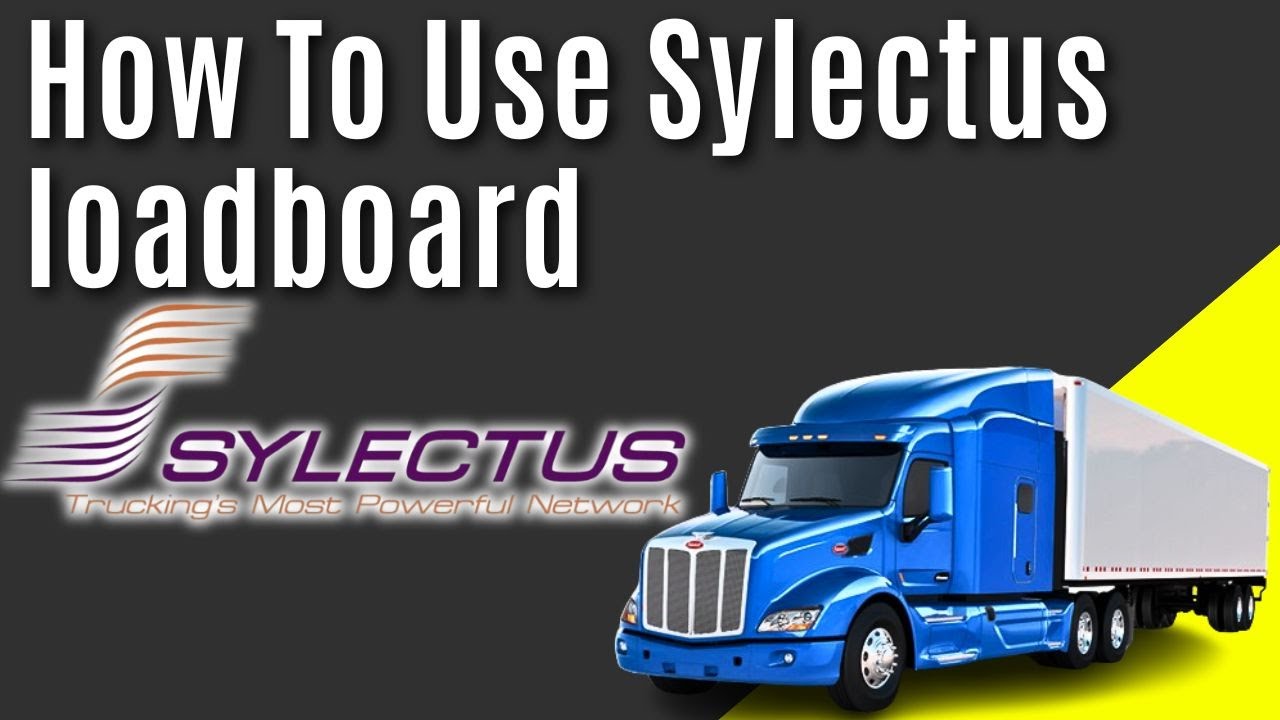 Sylectus Loadboard For Box Trucks And Sprinter Vans Youtube