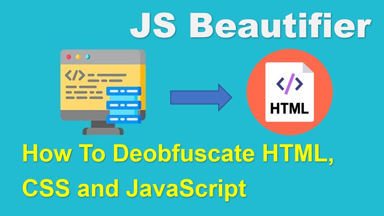 Deobfuscate Html Css And Javascript Using A Free Tool Js Beautifier