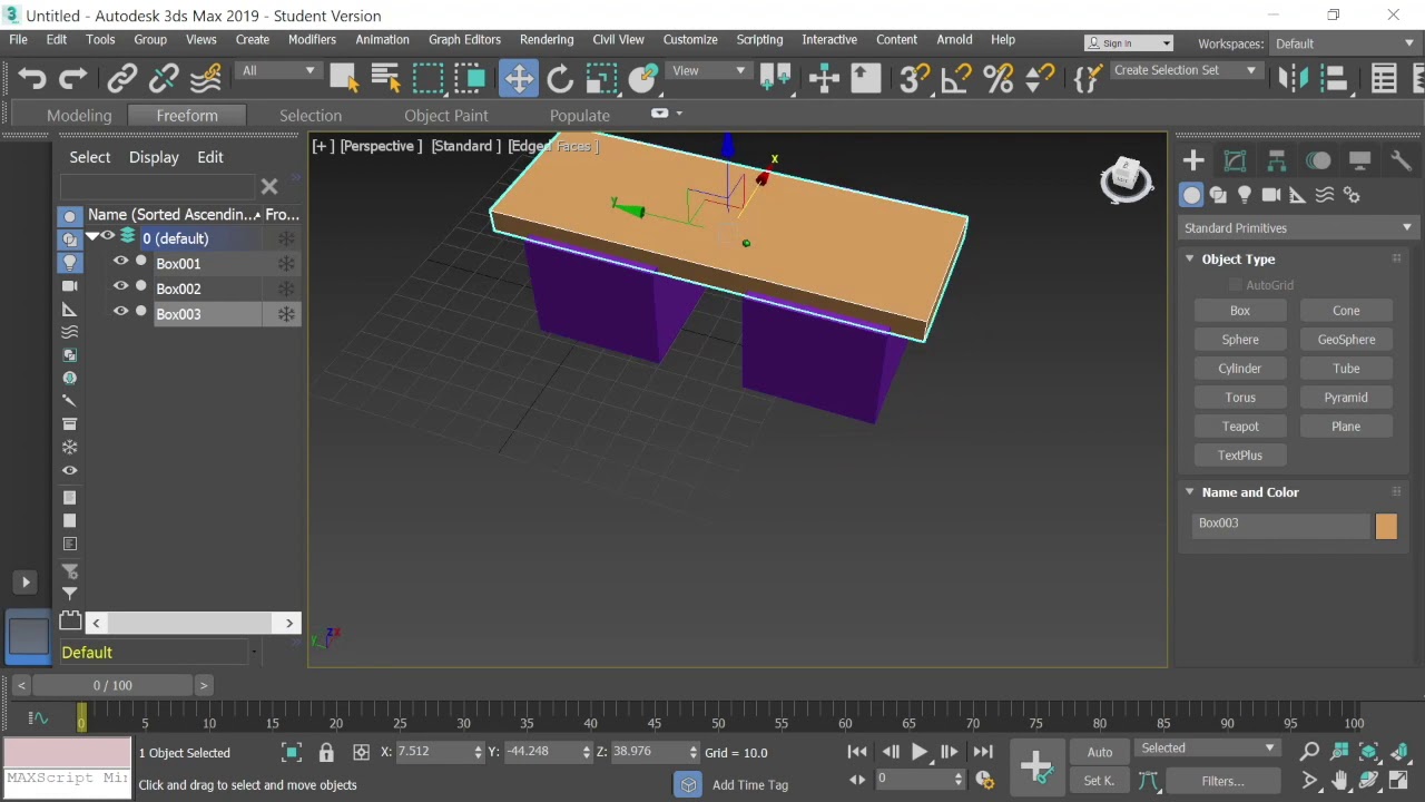 Group Objects Together In 3ds Max Youtube