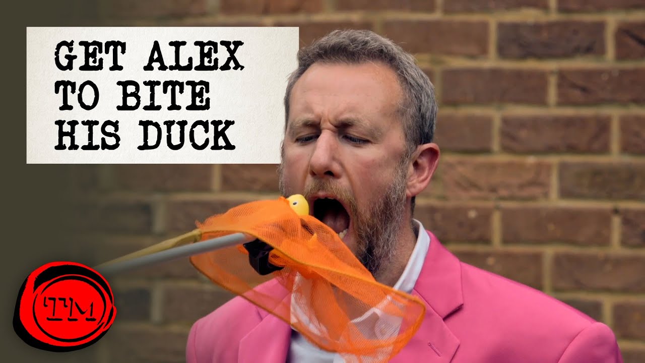 Enable Alex To Bite His Duck Full Task Taskmaster Youtube