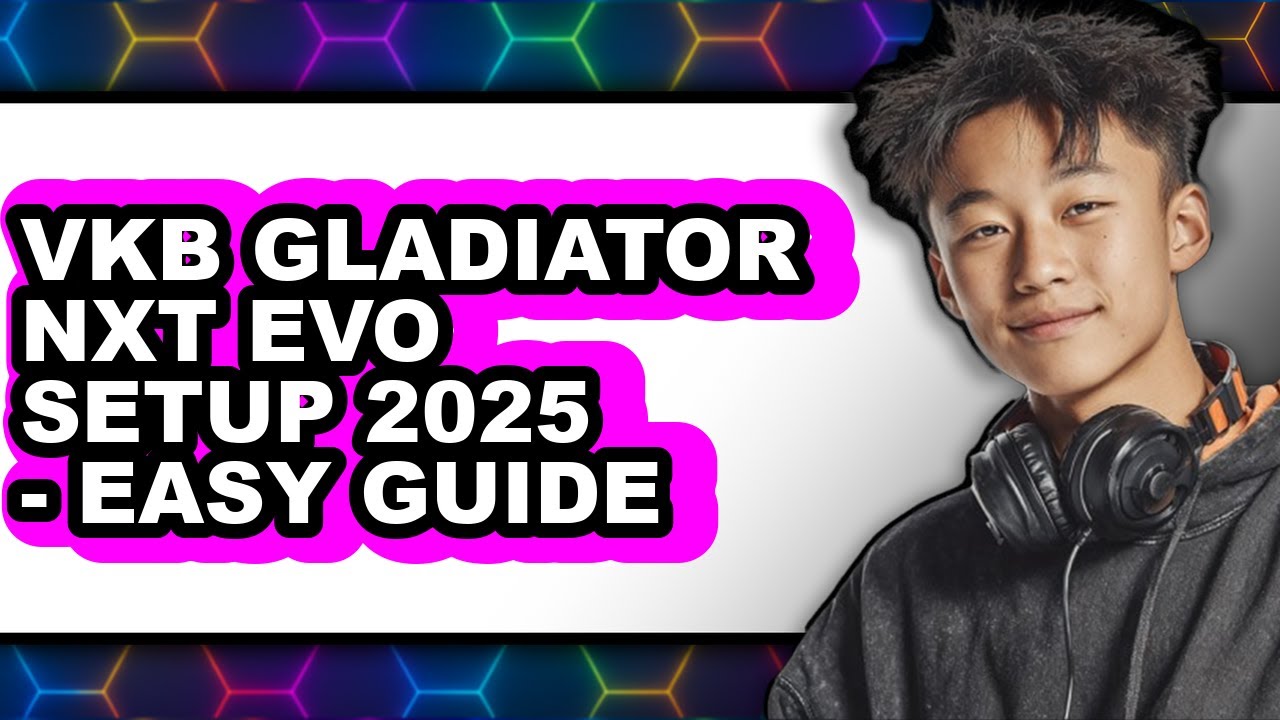Vkb Gladiator Nxt Evo Setup 2025 Easy Guide Youtube
