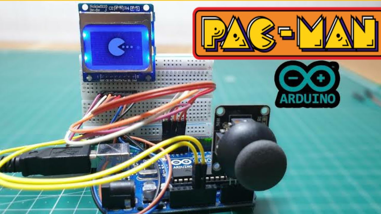 Pacmanrider Pacman On The Arduino Lcd Arduino Lcd Animation