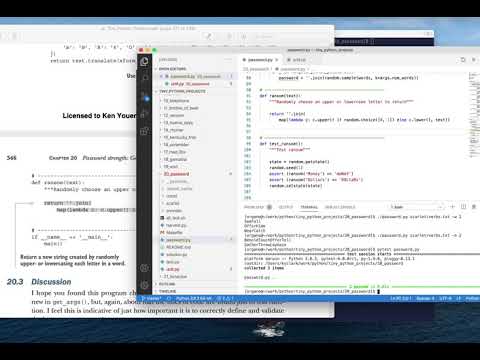 Tiny Python Projects Ch 20 Pt 8 Solution Pt 1 Youtube
