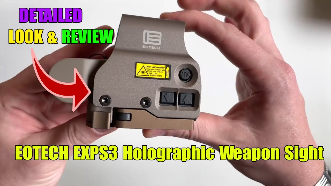 Eotech Exps3 2 Review Really Nice Optic Youtube