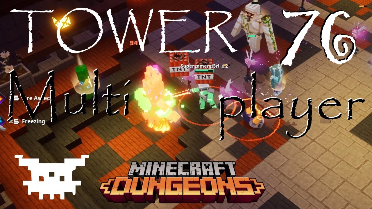 Minecraft Dungeons Multiplayer Tower 76 Apocalypse No Commentary