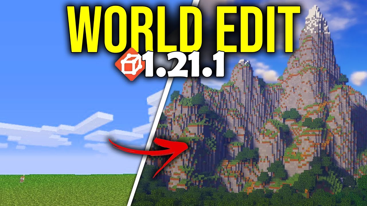 World Edit For Minecraft 1 21 1 How To Download Install Youtube