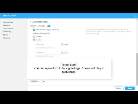 Webex Calling Admin Portal Queue Settings Youtube