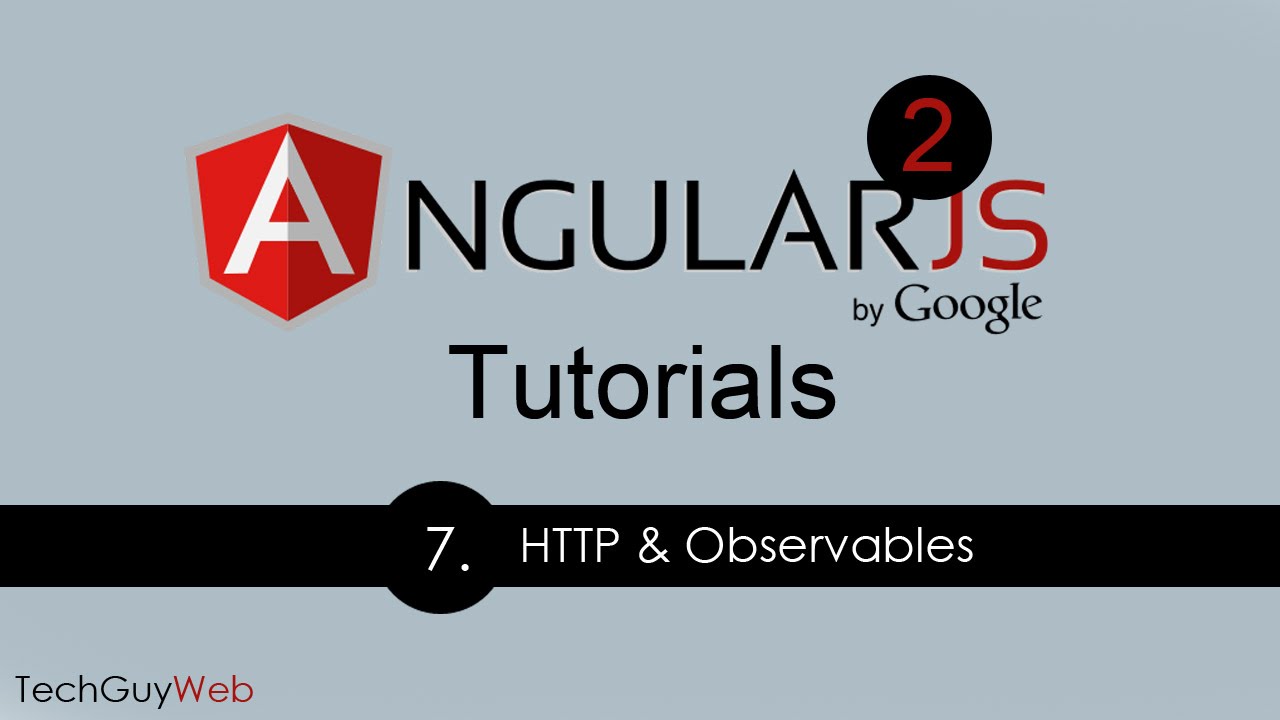 Angular 2 Tutorial 7 Http And Observables Youtube
