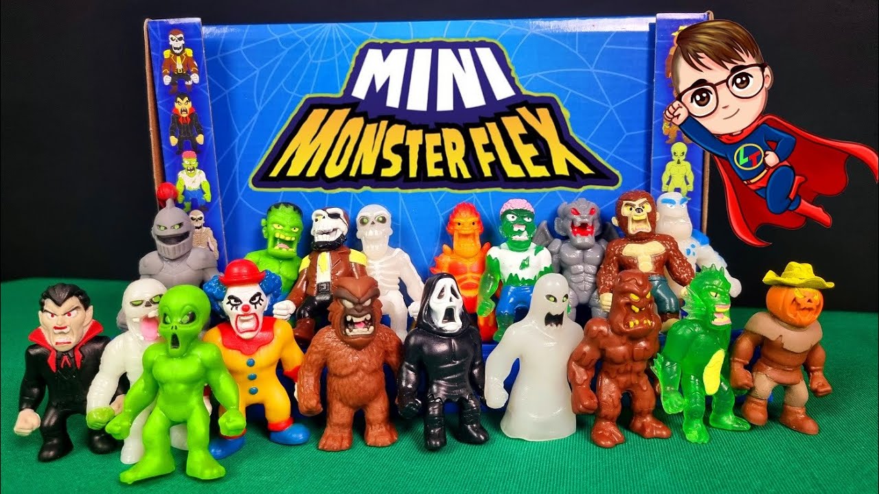 Mini Monsterflex Mini Allungamostri Leo Toys Youtube