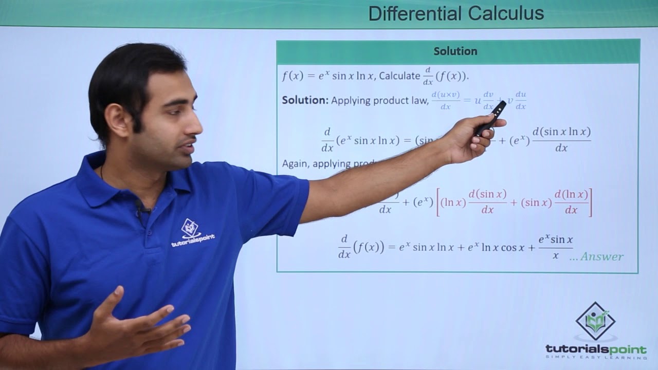 Class 11th Differential Calculus Problem Example 1 Vectors And