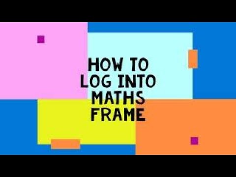 Logging Into Mathsframe Youtube