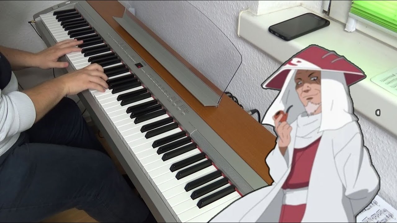 Naruto Grief And Sorrow Hokage S Funeral Piano Youtube