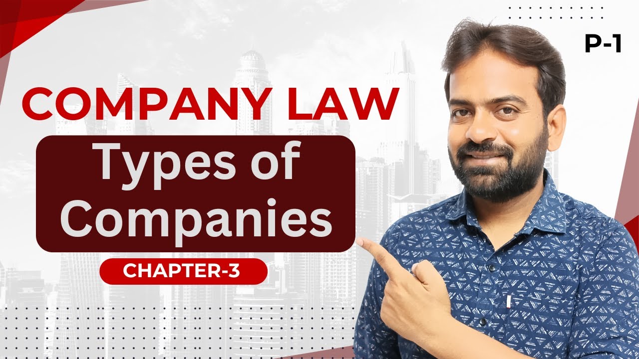 Company Law Chapter 3 Types Of Companies Bcom Bba Ca Youtube