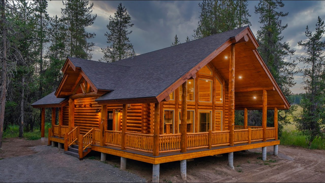 Houston Modular Log Cabin Home