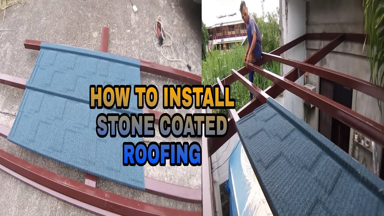 Part 1 How To Install Stone Coated Roofing Youtube