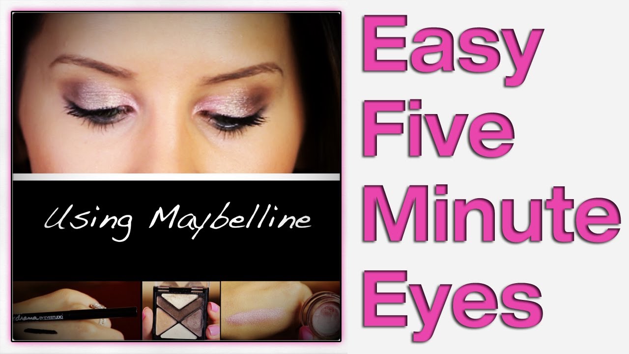 Easy Five Minute Eyes Tutorial Woman Domaniation