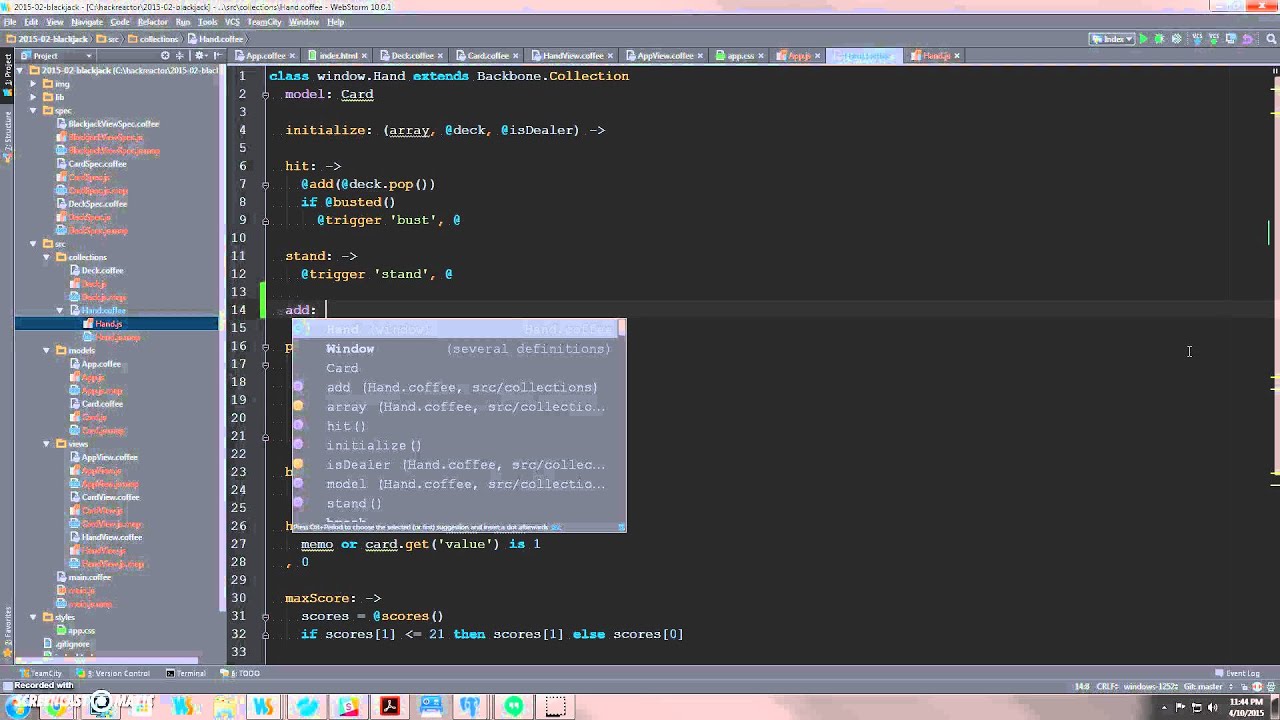 Coffeescript And Webstorm Youtube