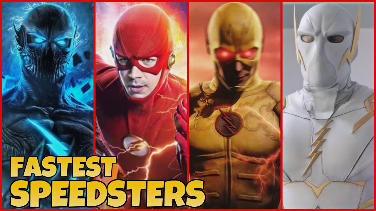 The Flash Fastest Speedsters Ranked Youtube