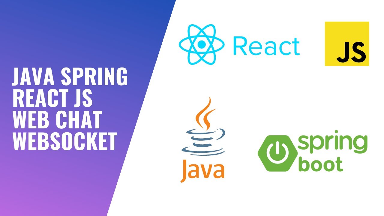Full Stack Real Time Chat Java Spring Boot Web Sockets React Js