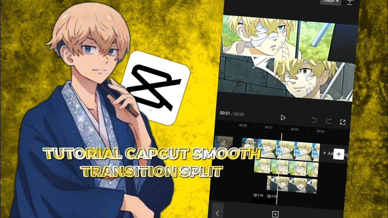 Tutorial Capcut Smooth Transition Split Youtube