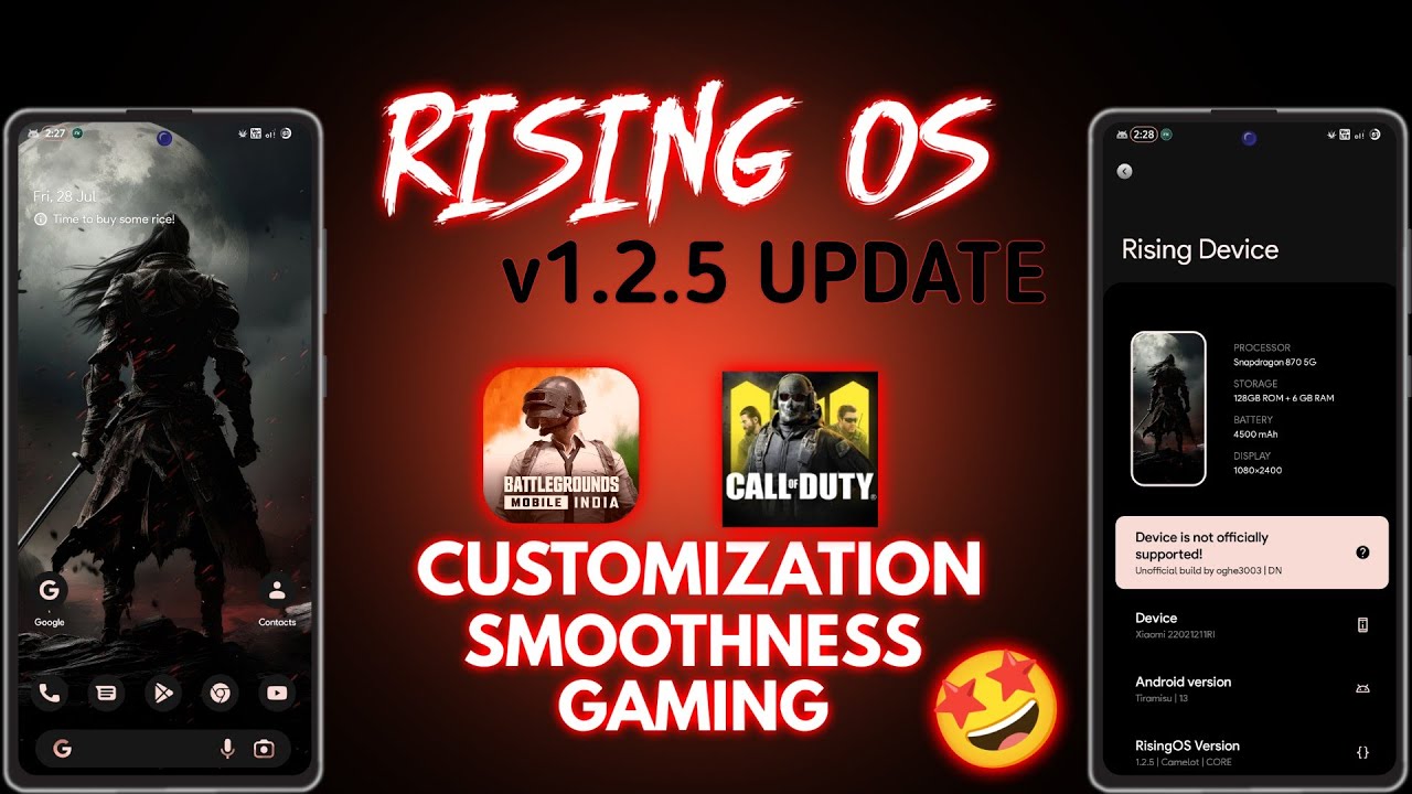 Rising Os V1 2 5 For Poco F4 Redmi K40s Rising Os Latest Update
