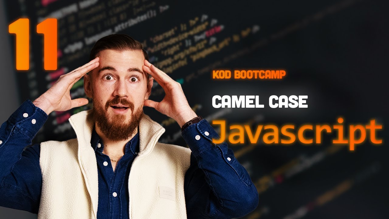 Camel Case Javascript Variablernamn Youtube