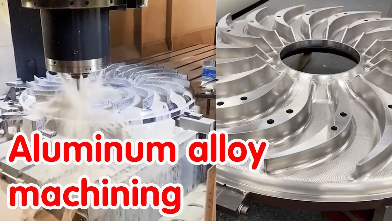 Aluminium Cnc Machining Youtube