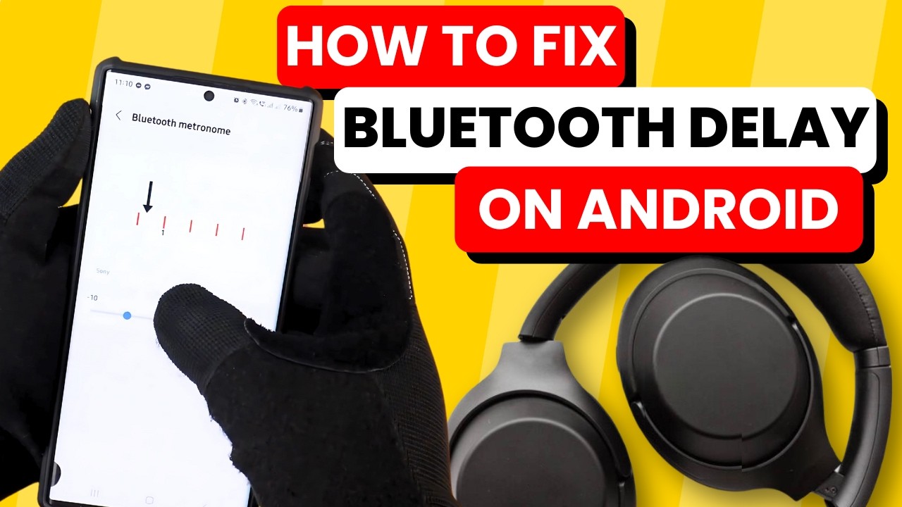 How To Fix Bluetooth Sound Delay On Android Youtube