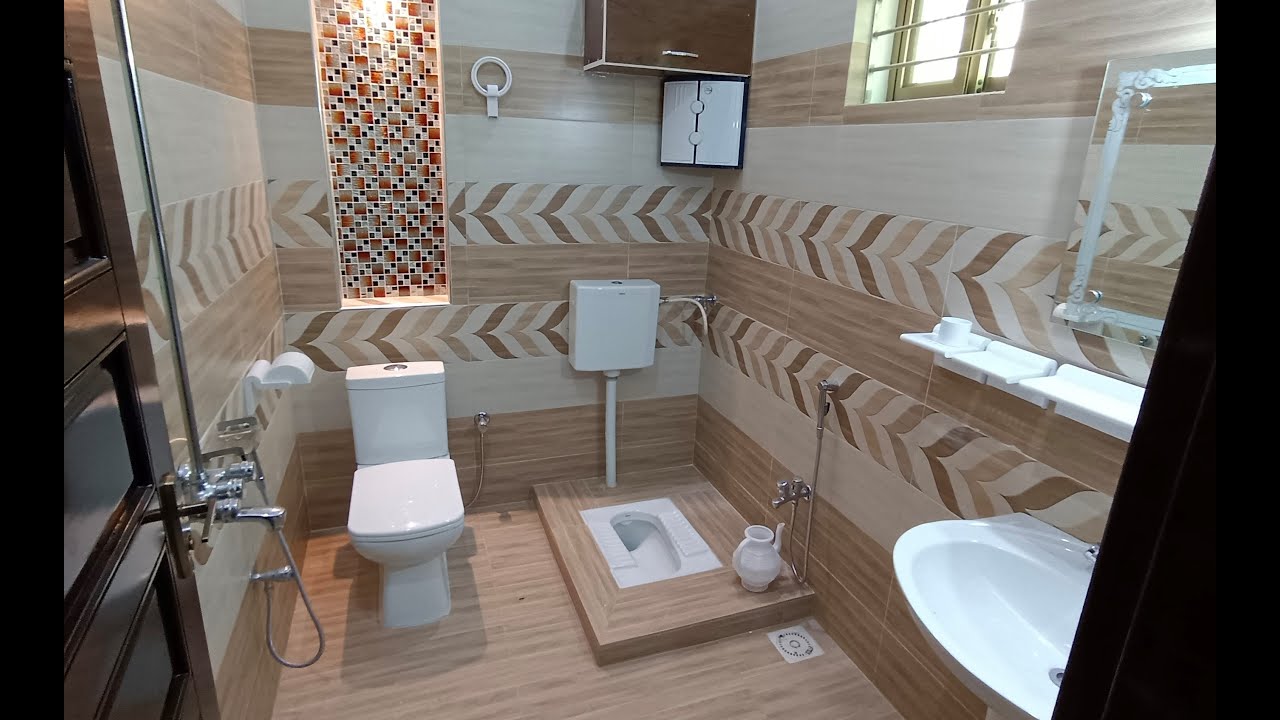Washroom Design 7 X 5 Bathroom Tile Design Youtube