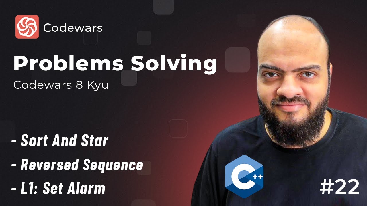 Problems Solving With C Level One 22 Video 22 Codewars 8 Kyu 3
