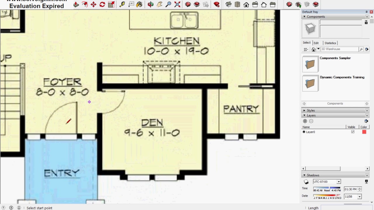 How To Create A Floor Plan In Sketchup