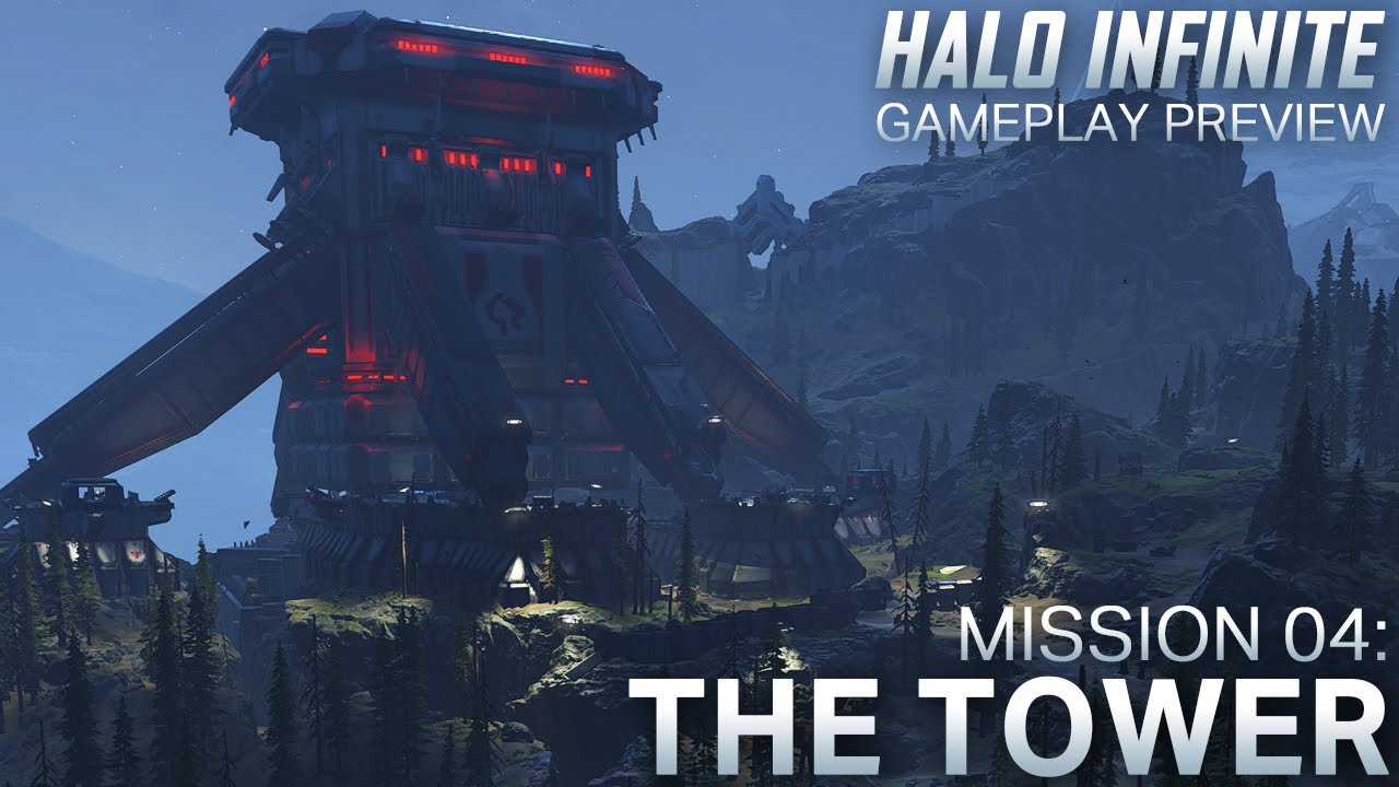 Halo Infinite Gameplay Preview Mission 04 The Tower Potential