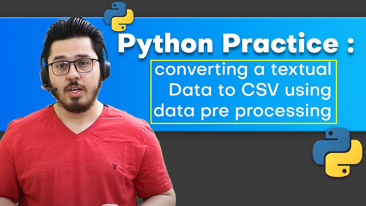 Data Preprocessing In Python Youtube