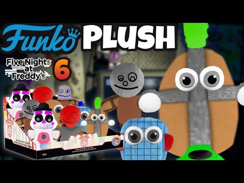 Funko Fnaf 6 Plushies Music Man Trash The Gang Concepts