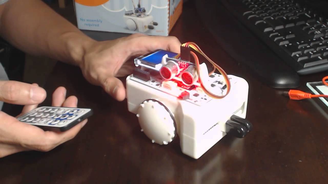 Sparki Arcbotics Out Of Box Demonstration Youtube