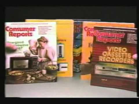 Consumer Reports Commercial Early 80s Youtube