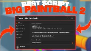New Big Paintball 2 Script Pastebin 2025 Kill Aura Player Esp Kİll Npc Aİmbot Mr Luule Mp3 Music ...