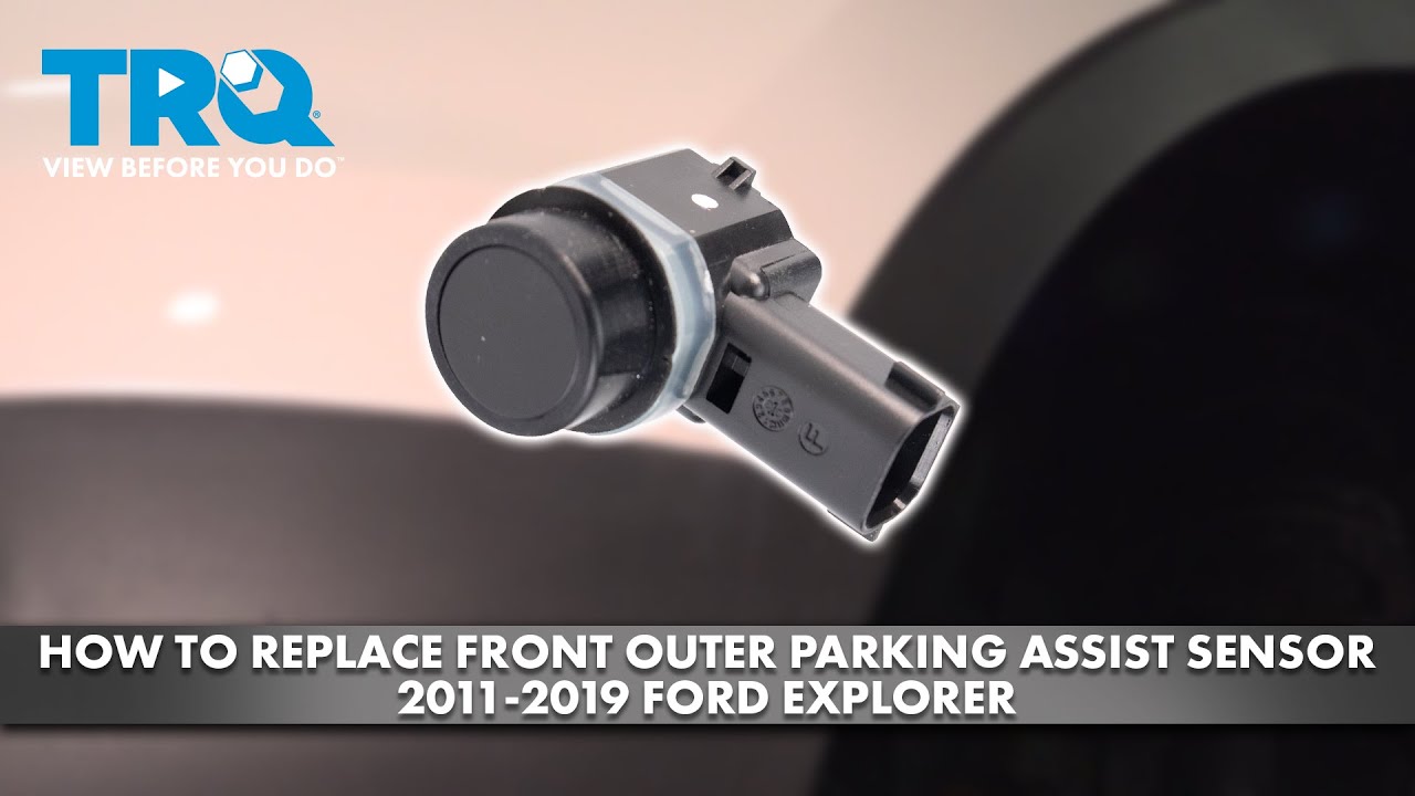 How To Replace Front Outer Parking Assist Sensor 2011 2019 Ford