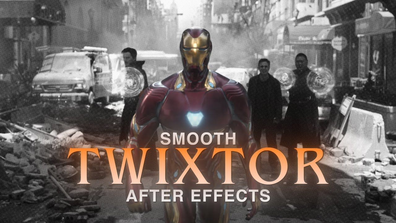 Smooth Twixtor Tutorial Preset After Effects Youtube