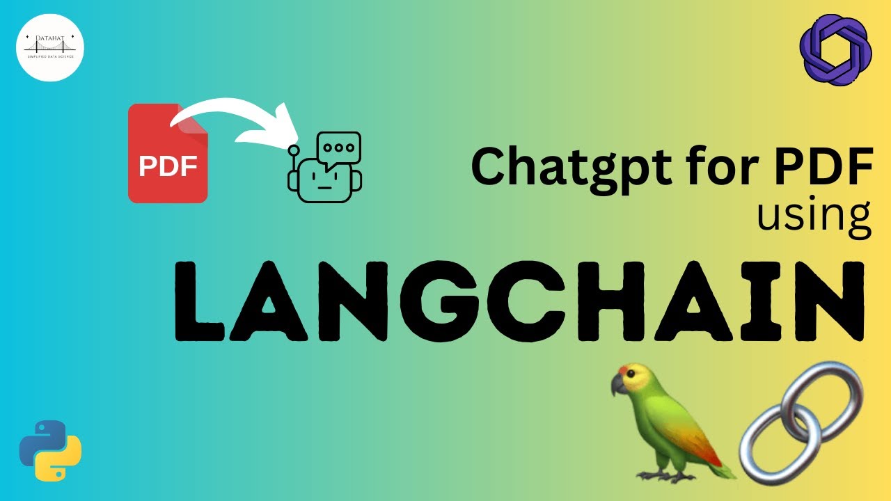 Rag Pipeline Chatpdf Using Langchain Chatgpt For Pdf Using Langchain