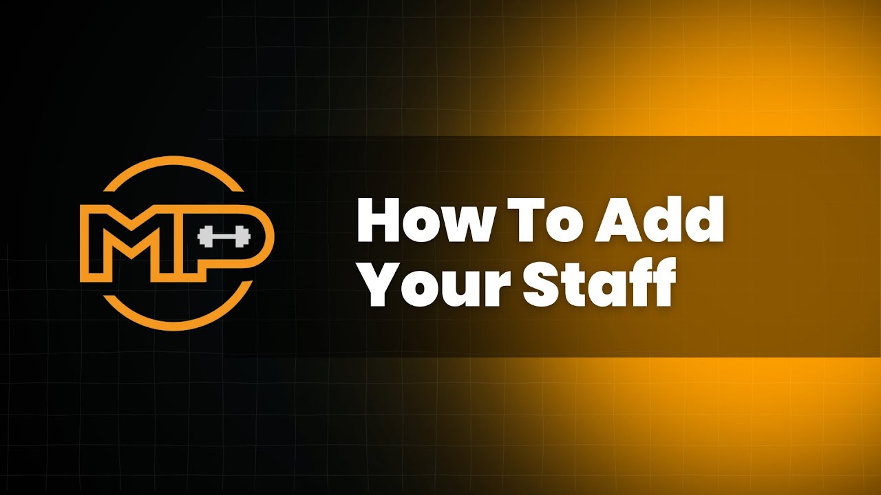 Adding Staff Youtube