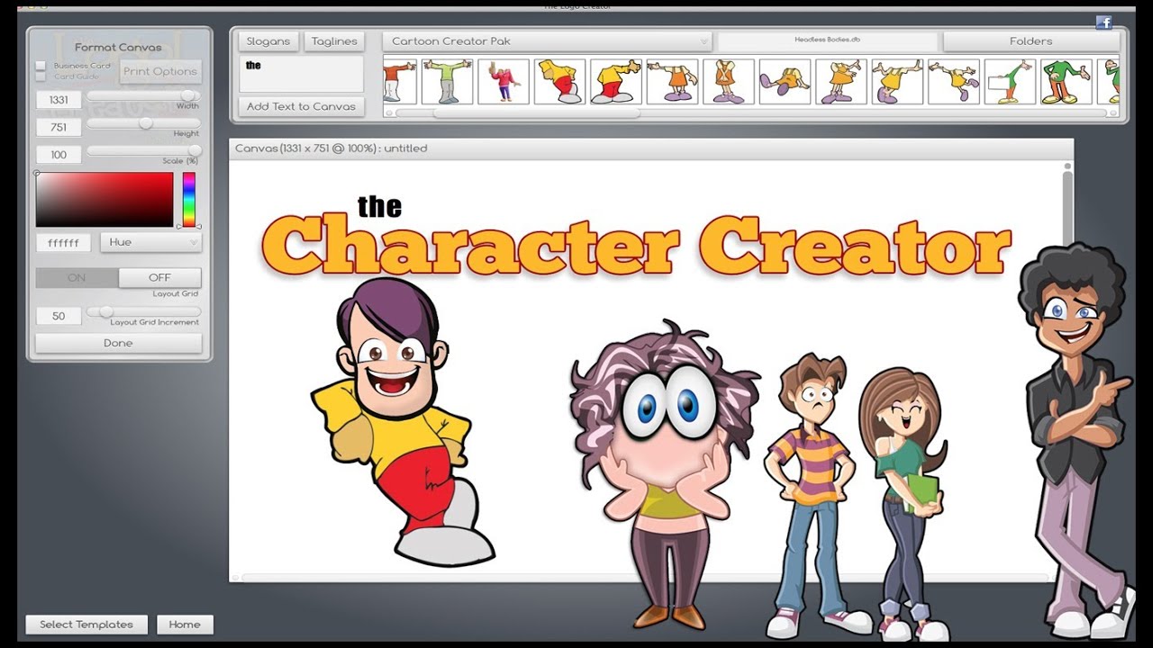 Cartoon Character Maker