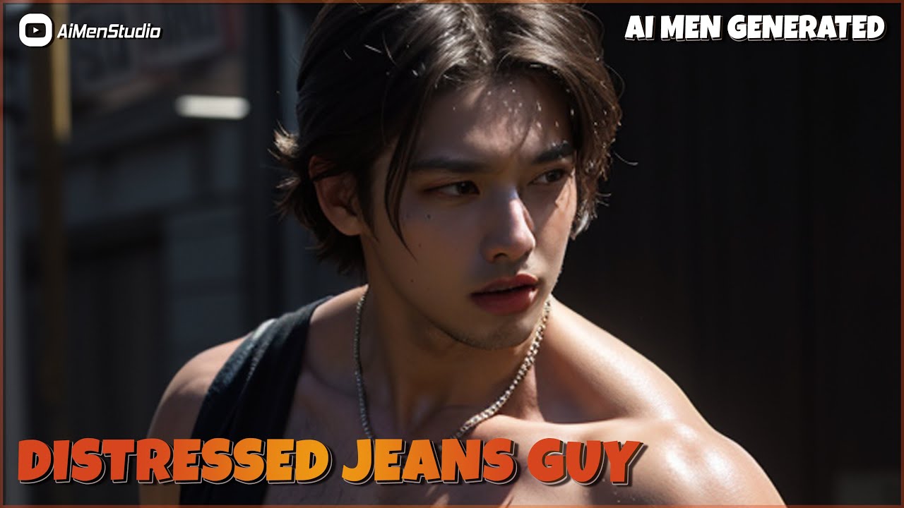 Ai Generated 53 Distressed Jeans Guy Ai Art Gay Lookbook Aimen