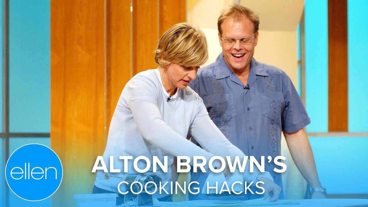 Alton Brown S Creative Cooking Hacks Youtube
