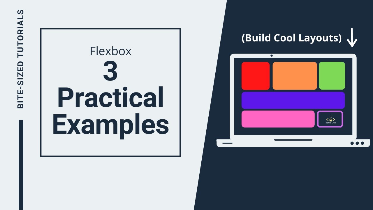Css Flexbox Tutorial 3 Practical Examples Bite Sized Tutorials