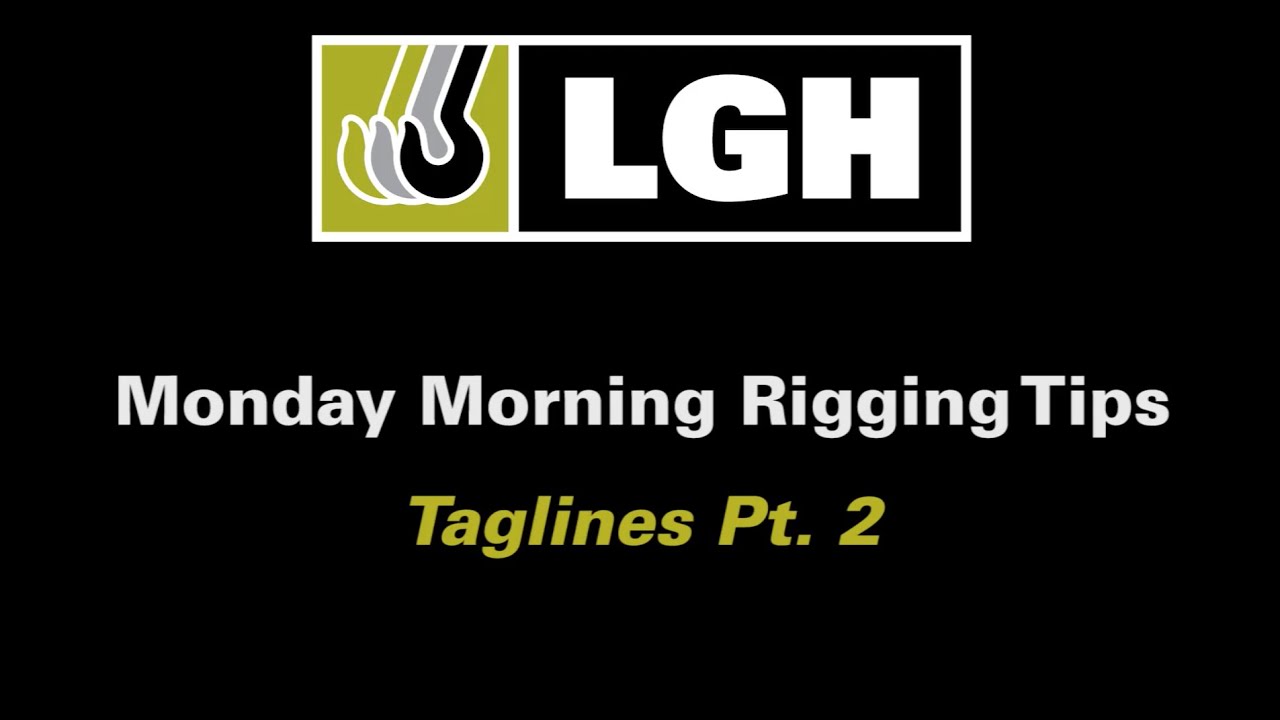 Monday Morning Rigging Tip Pt 2 Youtube
