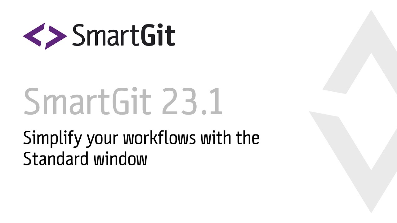 Webinar Simplifying Git Workflows Exploring Smartgit S Standard