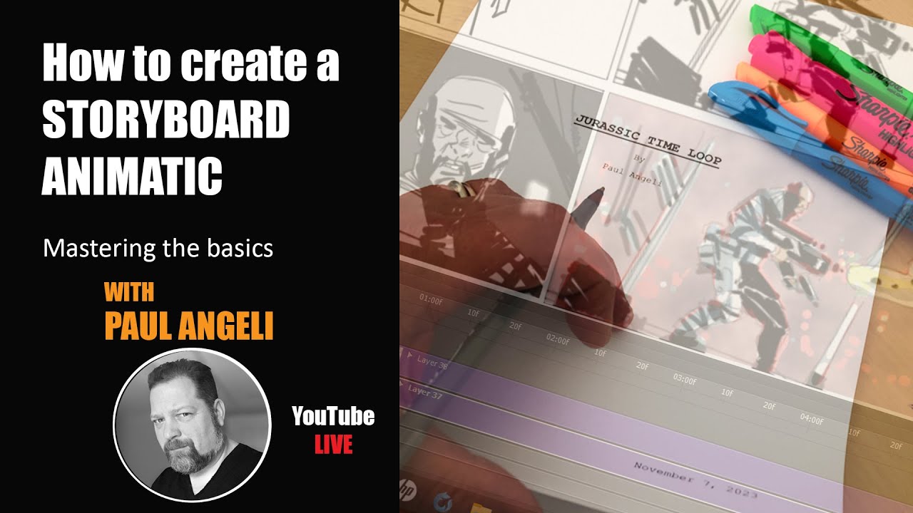 How To Make A Storyboard Animatic Mastering The Basics Youtube