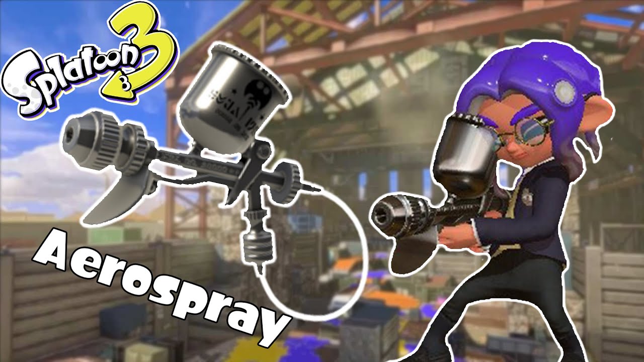 I Tried Aerosprays Splatoon 3 Youtube