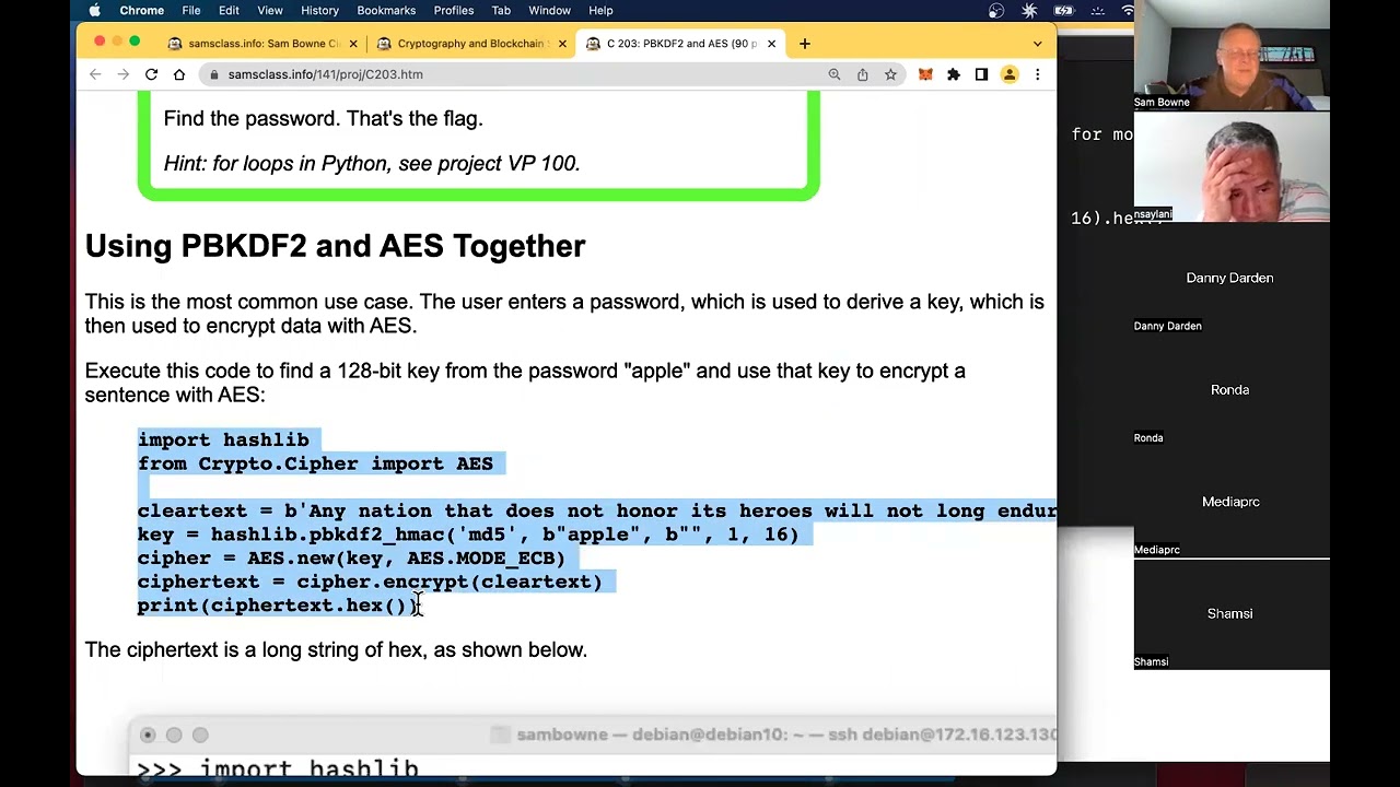 Pbkdf2 And Aes Youtube